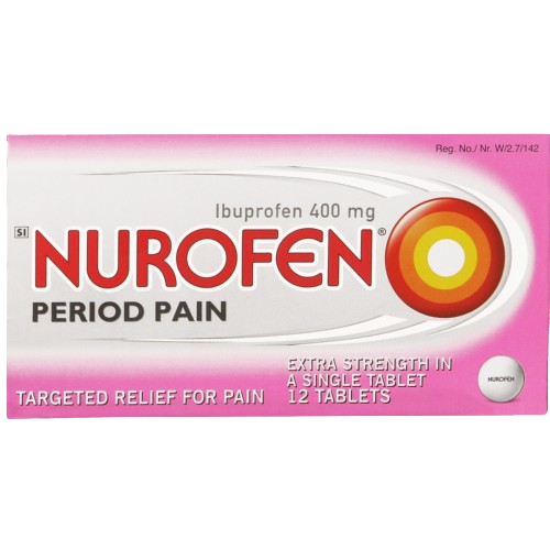 Nurofen Period Pain Tablets, 12's – Mediklin Pharmacy