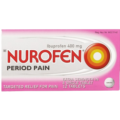 Nurofen Period Pain Tablets, 12's – Mediklin Pharmacy